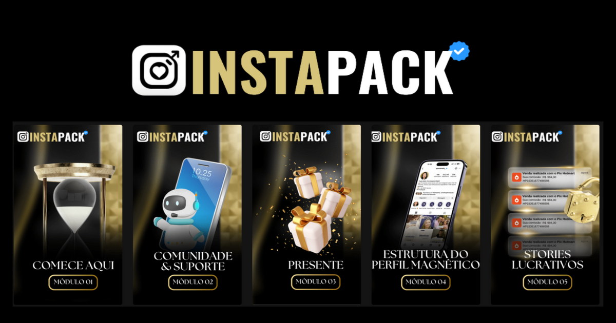 InstaPack - Seu Instagram de Sucesso